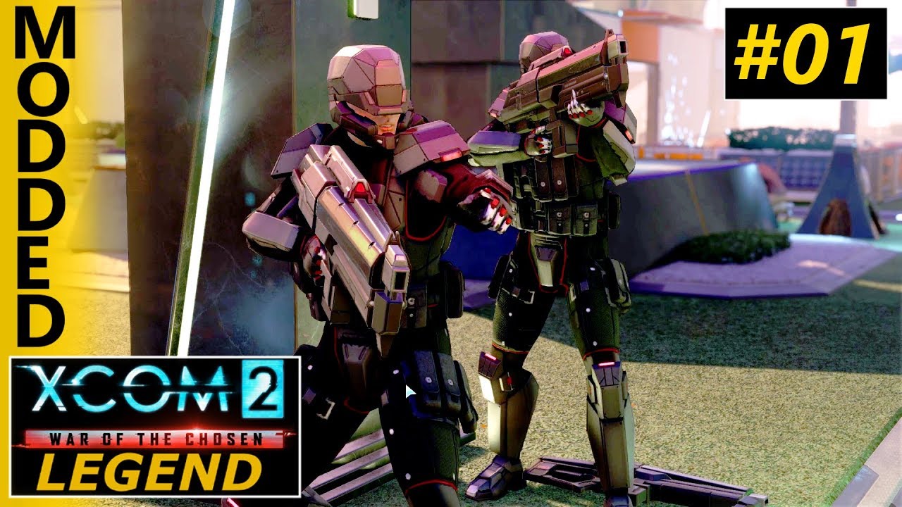 XCOM 2 WOTC Legend MODDED #01 Operation Gatecrasher - YouTube