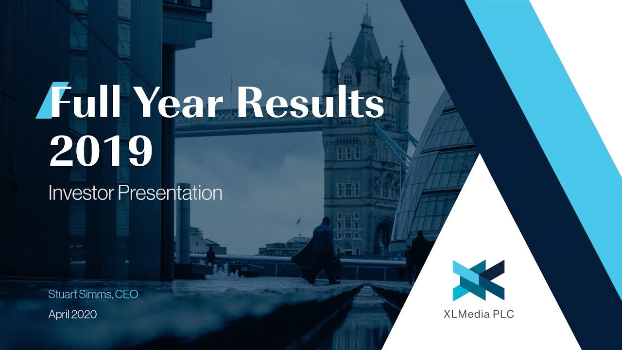 XLMedia (XLM) 2019 full year results presentation - YouTube