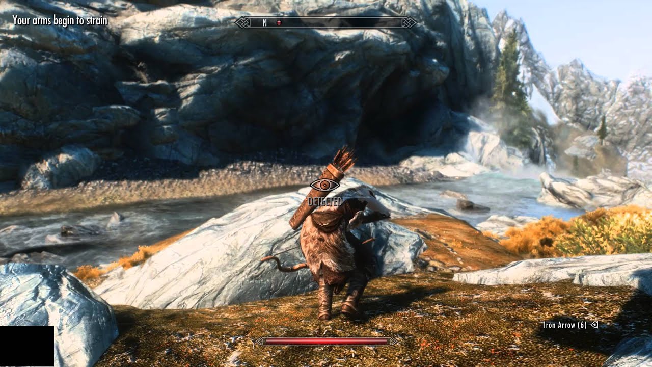 Skyrim Enhanced Camera Bug - YouTube
