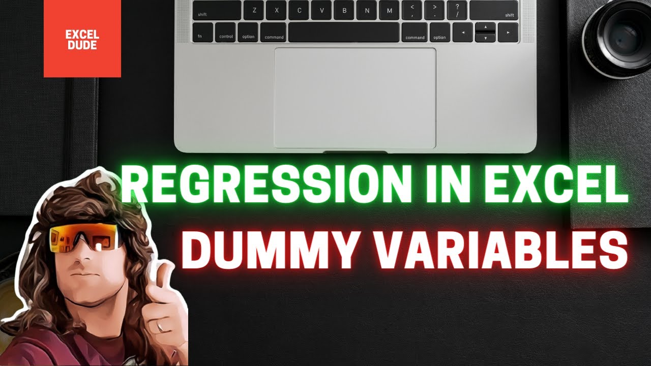 Linear Regression Analysis Excel Tutorial Learn Dummy Variables Youtube
