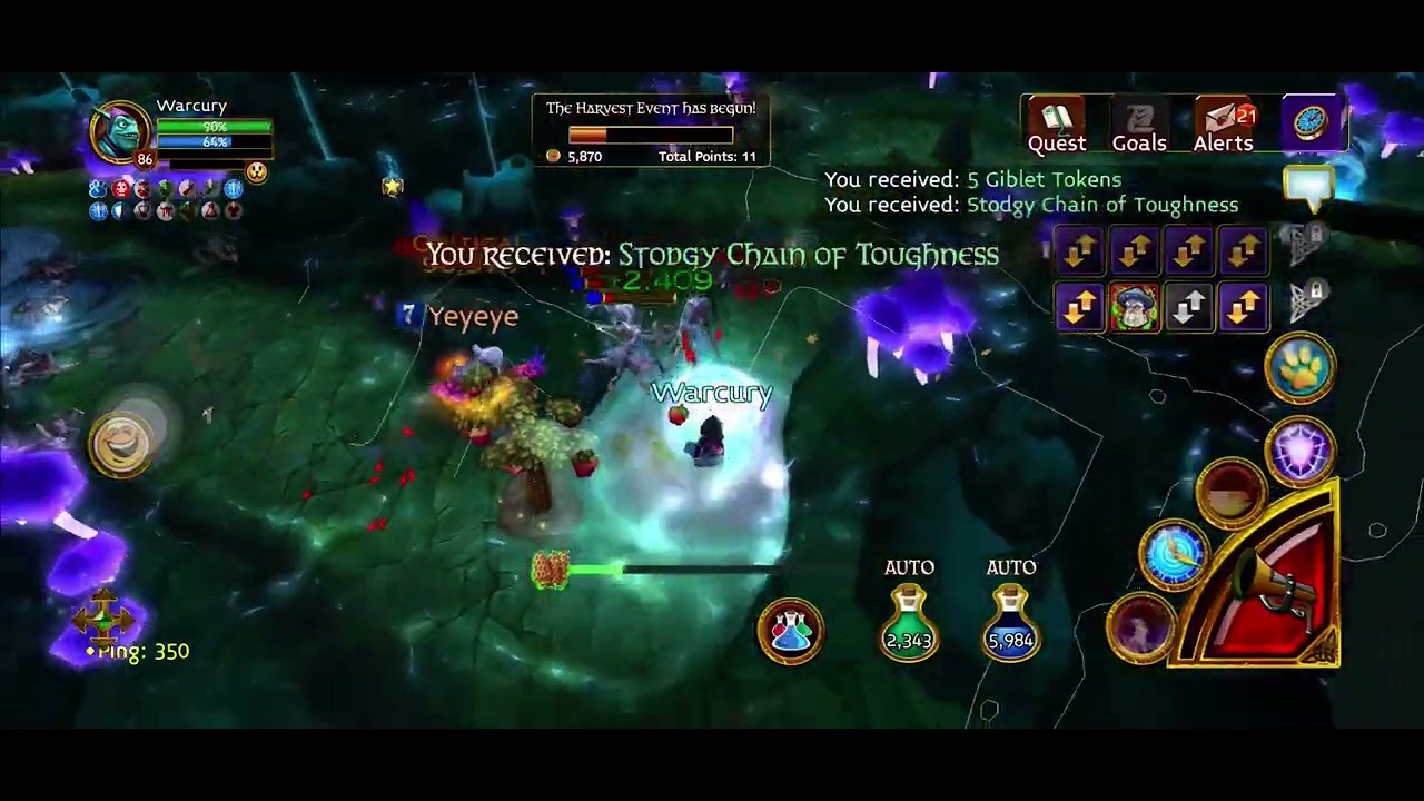 Arcane Legends - solo elite indigo run (got bored) - YouTube