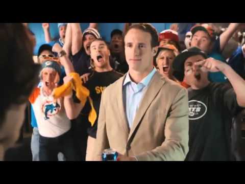 New Commercial Pepsi with One Direction and Drew Brees HD - YouTube