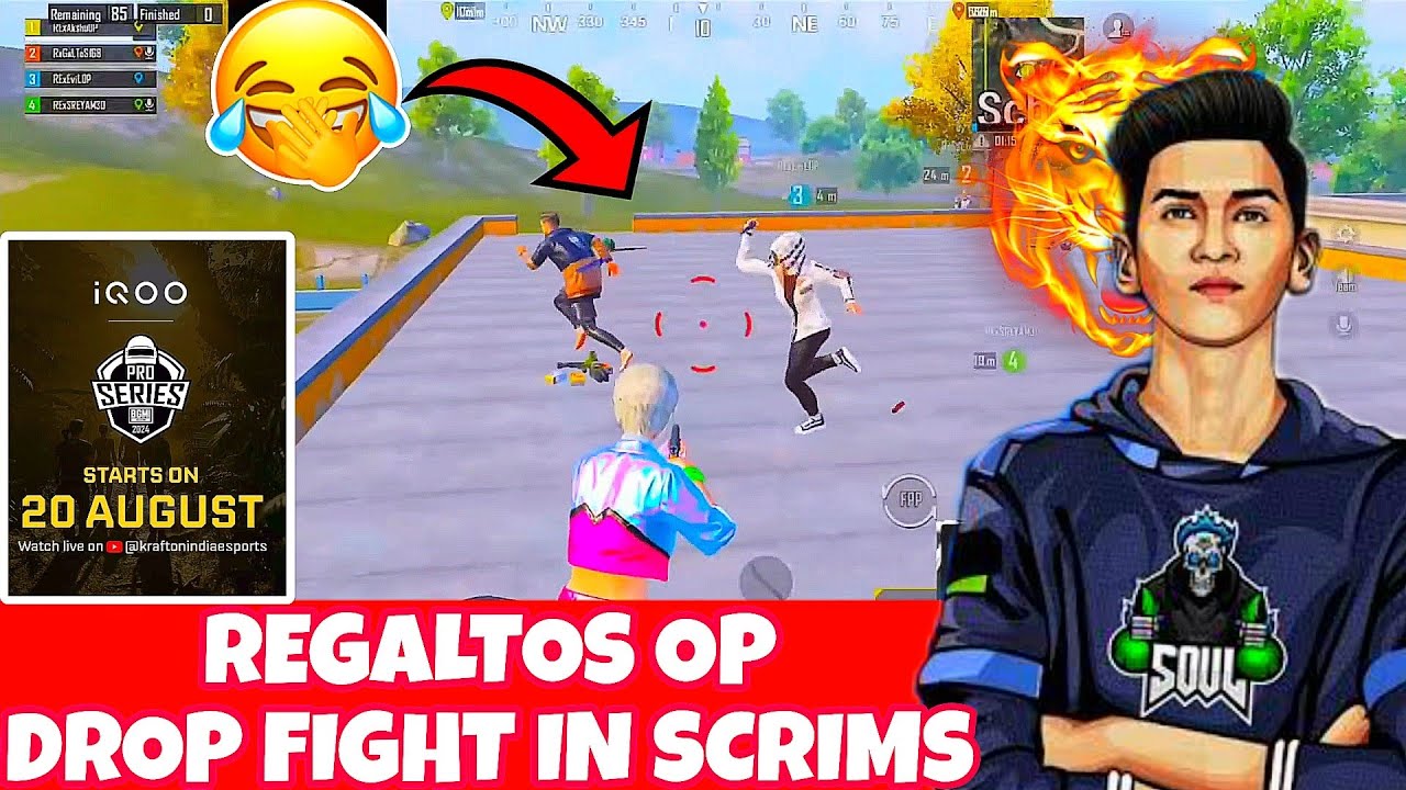 REGALTOS Unbelievable 1v4 SHOCKED His Team In Scrims 🔥 REGA Solo 6K In ...