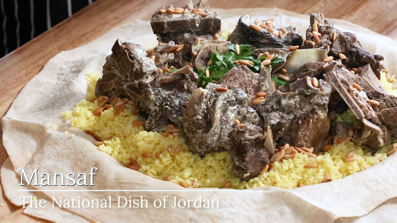 Mansaf - Jordanian National Dish - YouTube