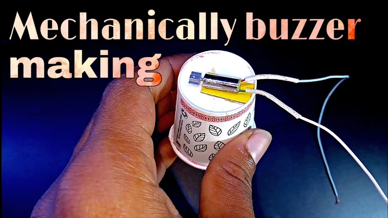 How to make Mechanically Buzzer at home - YouTube