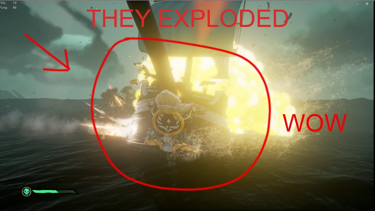 The boats keep exploding - Sea of Thieves - YouTube