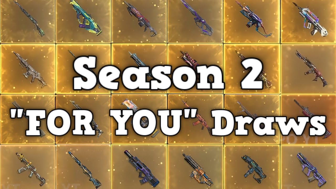 All Season 2 "FOR YOU" Draws | COD Mobile | CODM - YouTube