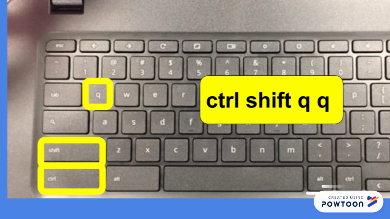 Sign out of a Chromebook with shortcut keys - YouTube