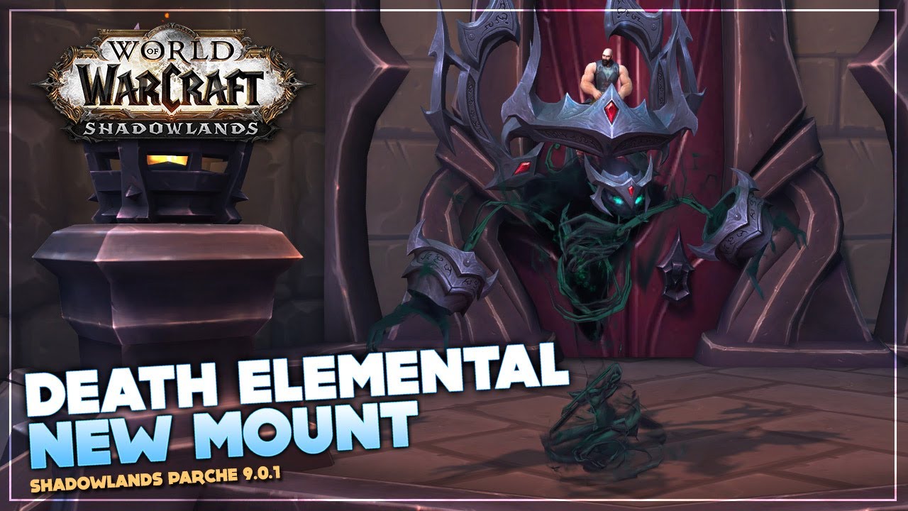 Death Elemental New Mount in Shadowlands - YouTube