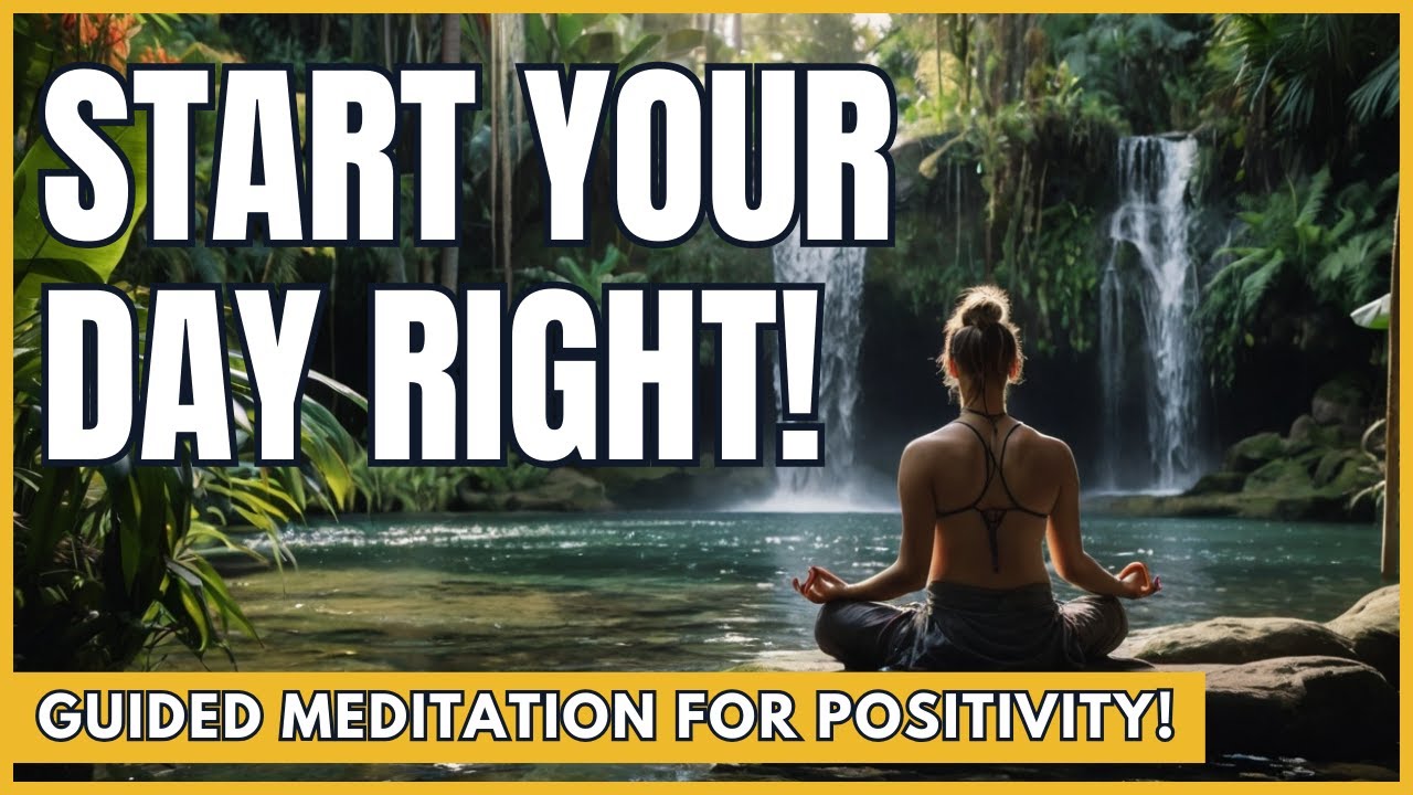 Morning Meditation for Positivity! || Positivity Boost in only 10 ...