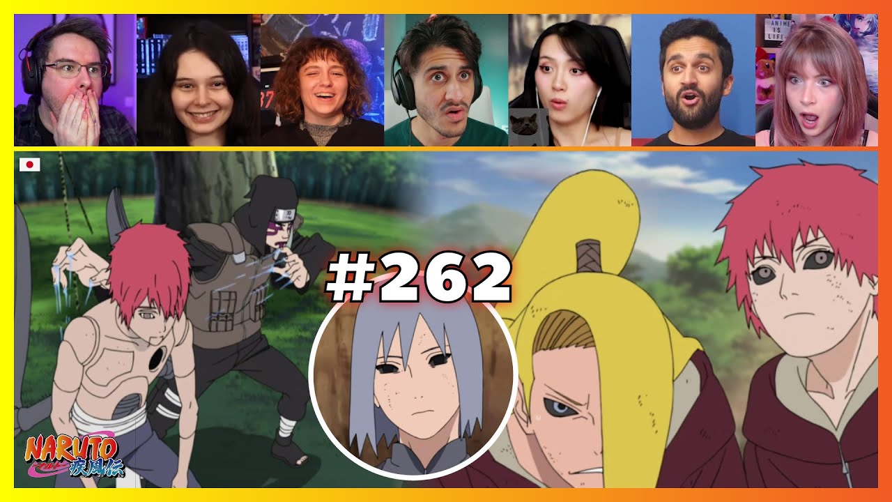 Naruto Shippuden Episode 262 | Ambush! | Reaction Mashup ナルト 疾風伝 - YouTube