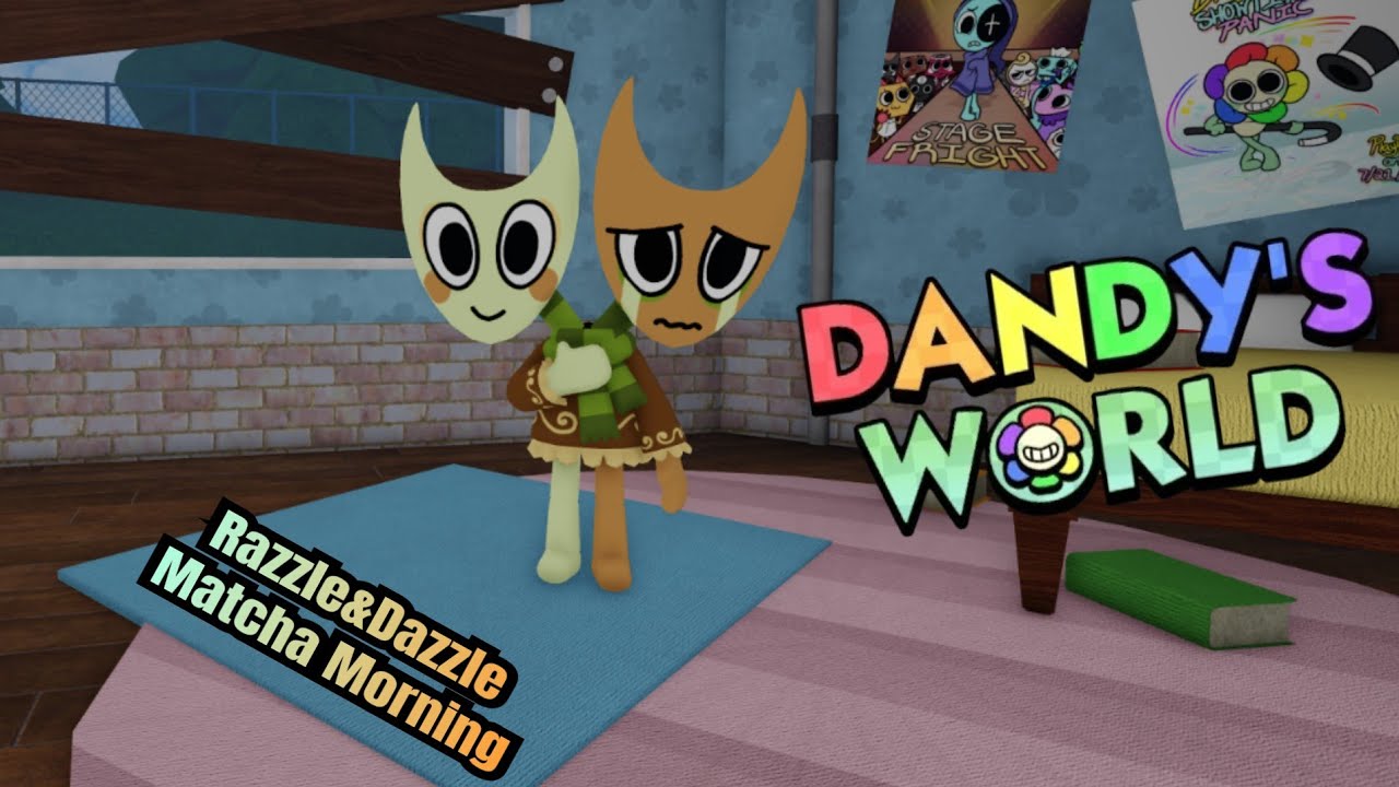 Matcha Morning Razzle & Dazzle | Dandy's World - YouTube