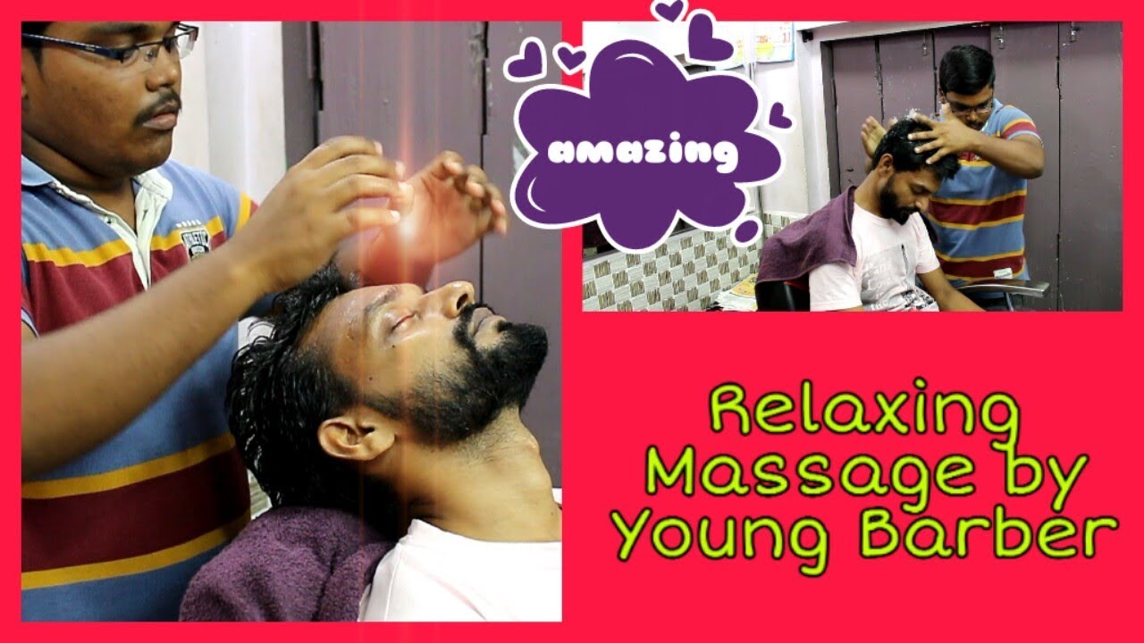 head massage | face massage | neck cracking | must feel sleep | ASMR ...