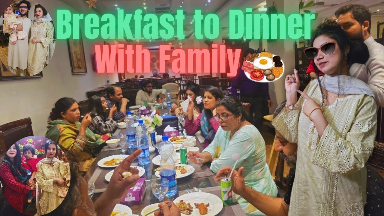 Breakfast To Dinner With Family | Enjoy Nashta In Morning | Nashta In ...