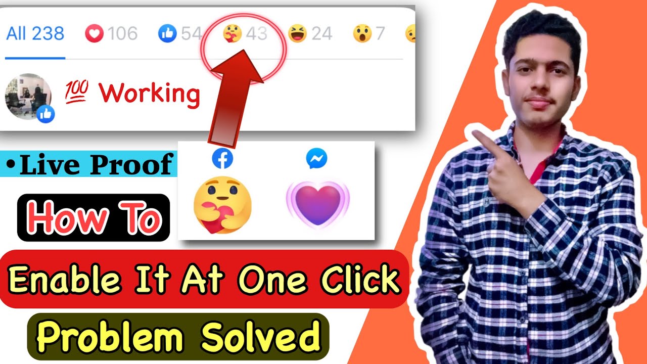 How To Enable Care Reaction on Facebook 2020 - YouTube