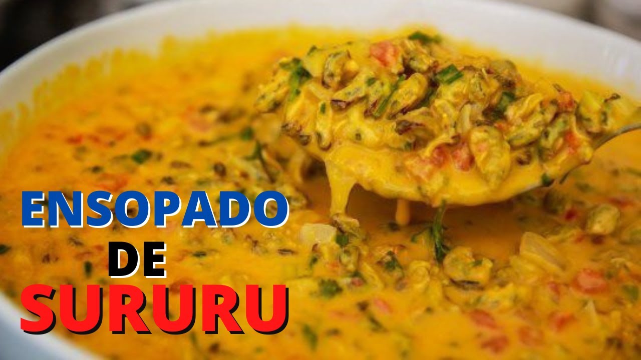 como preparar ensopado de sururu - YouTube