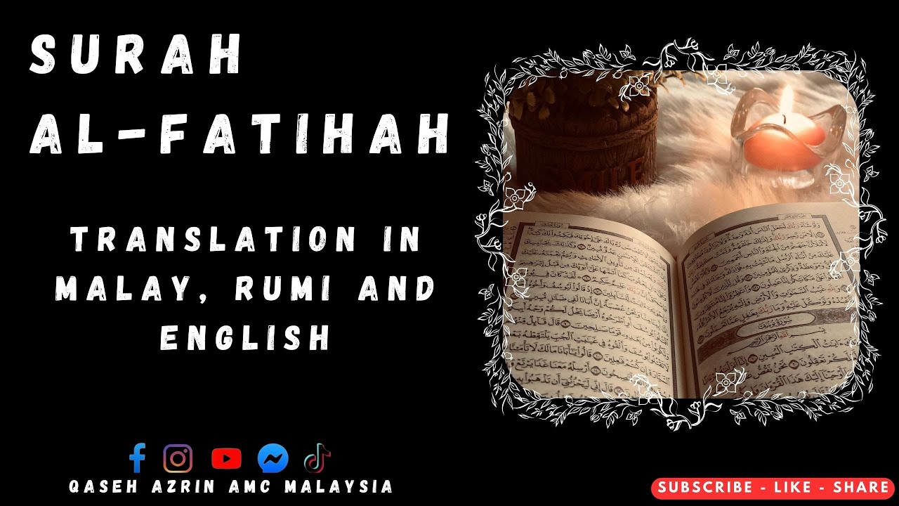 Surah Al Fatiha Discover the Meaning of Surah Al Fatiha with Malay ...