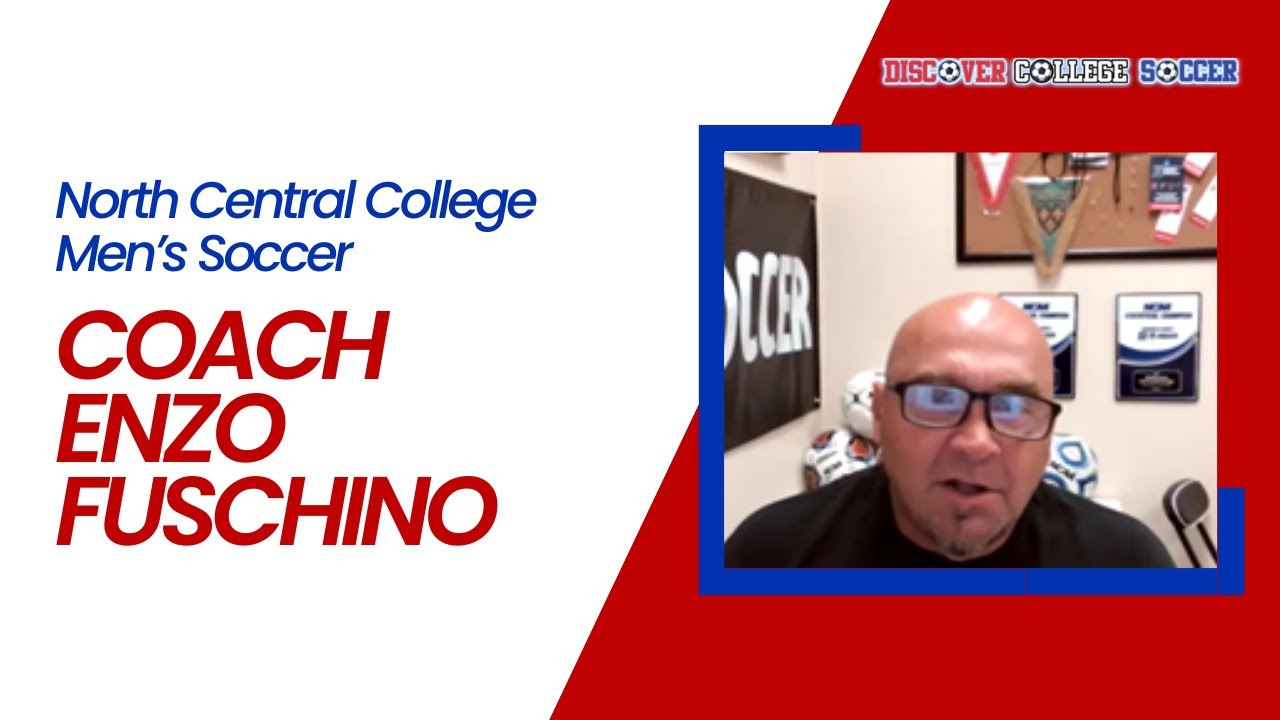 North Central College Men’s Soccer – Coach Enzo Fuschino - YouTube