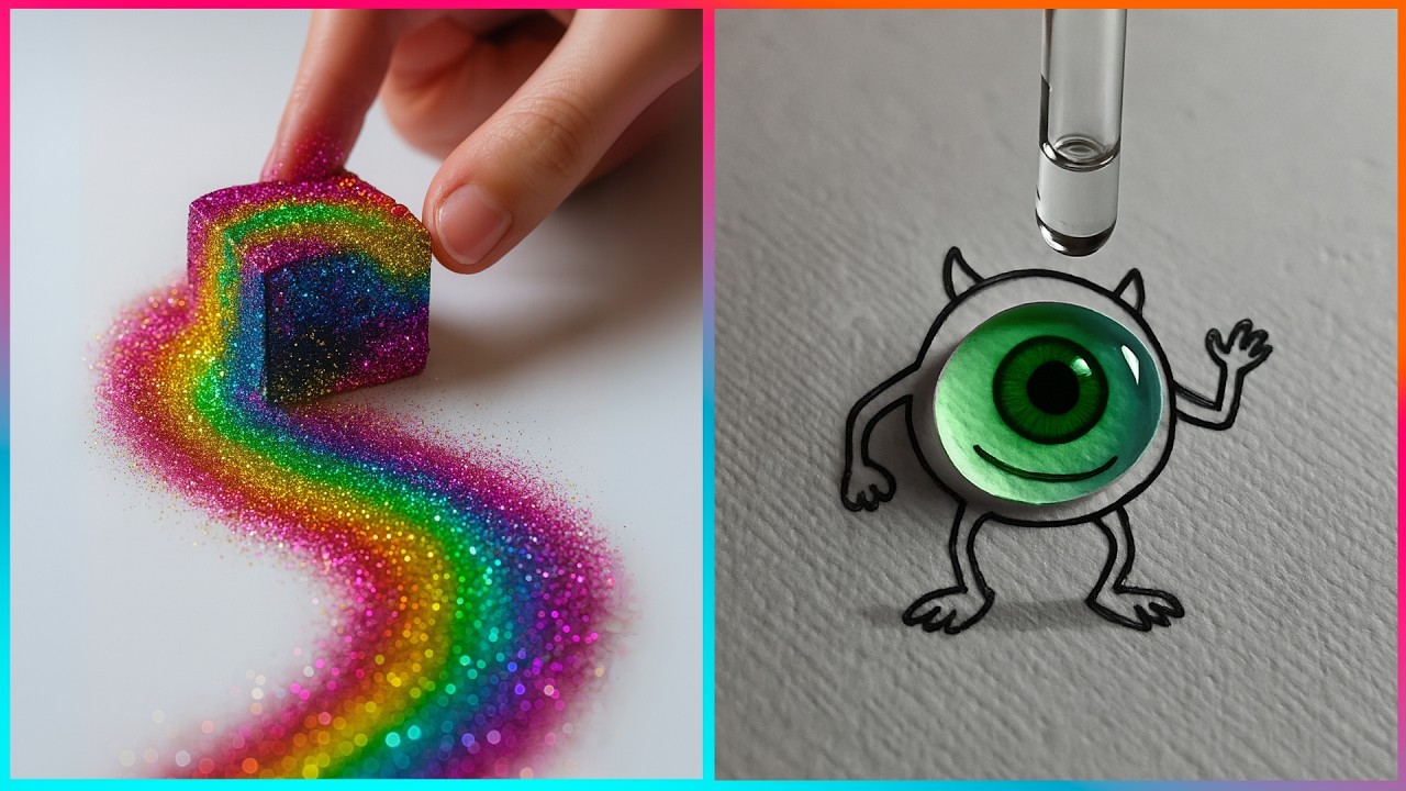 Easy Art TIPS & HACKS That Work Extremely Well 15 - YouTube