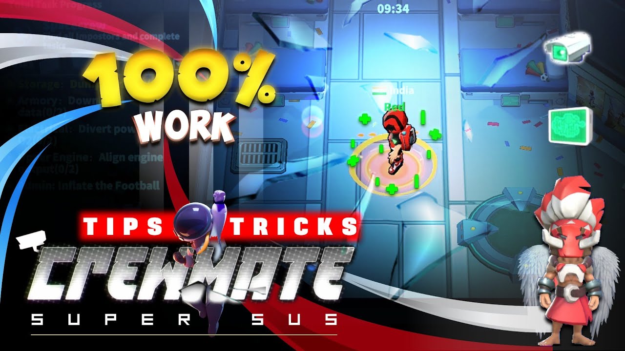 TIPS & TRICKS FOR SPACECREW IN SUPER SUS GAME | @supersusofficial# ...