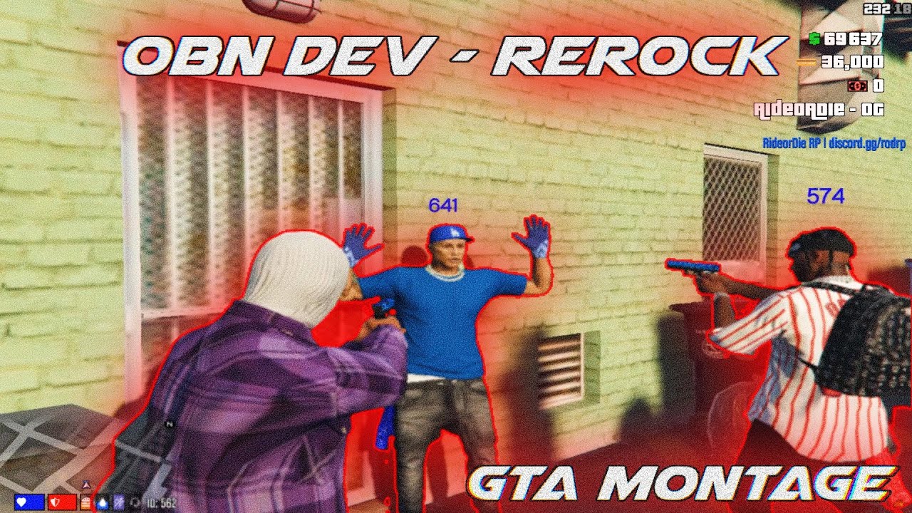 OBN DEV - REROCK |GTA RP MONTAGE| - YouTube