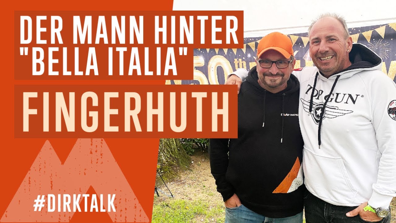#DirkTalk mit Sascha Fingerhuth von "Bella Italia" - YouTube