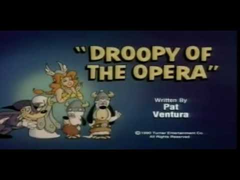 Tom & Jerry kids droopy of the opera title card with Latin American ...
