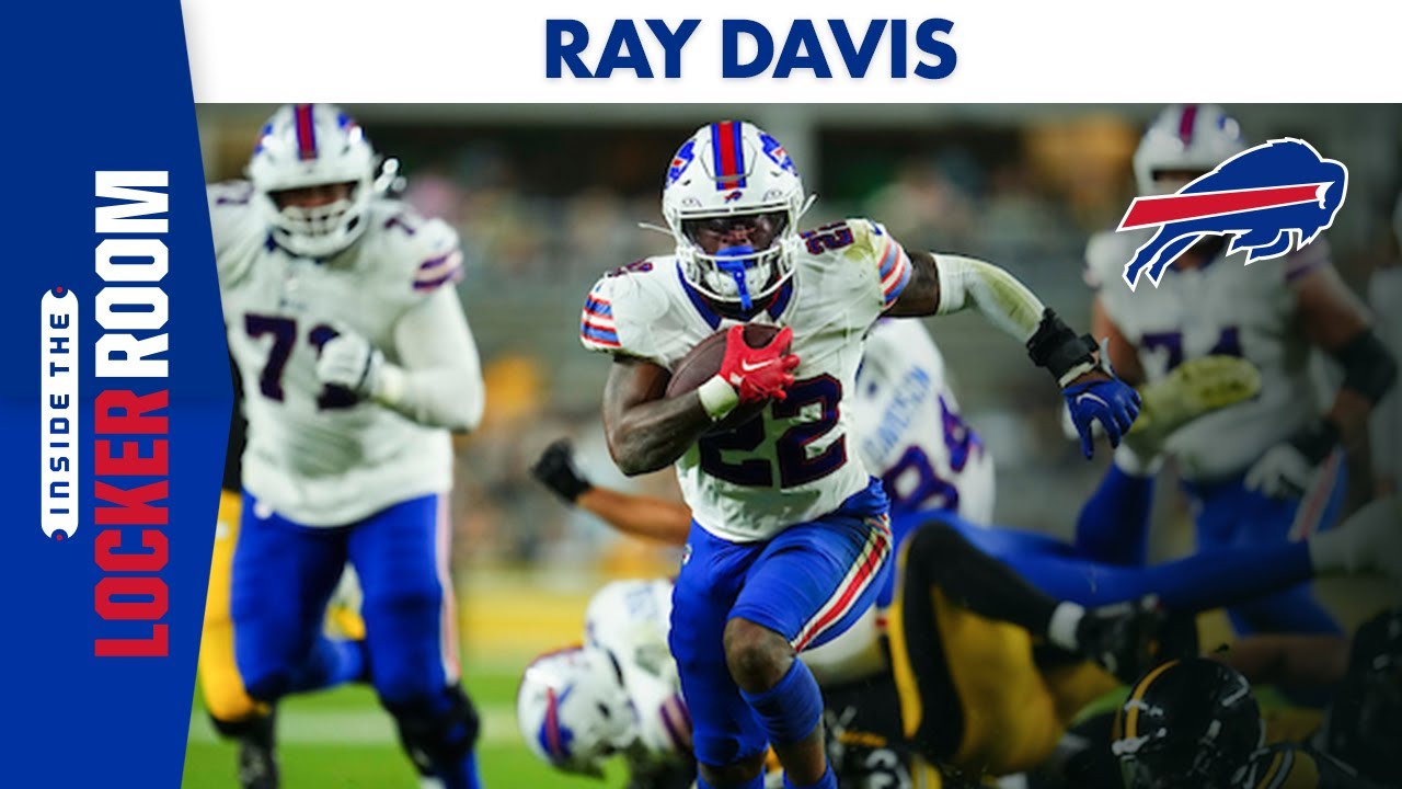Ray Davis: "Bringing That Intensity And Energy" | Buffalo Bills - YouTube