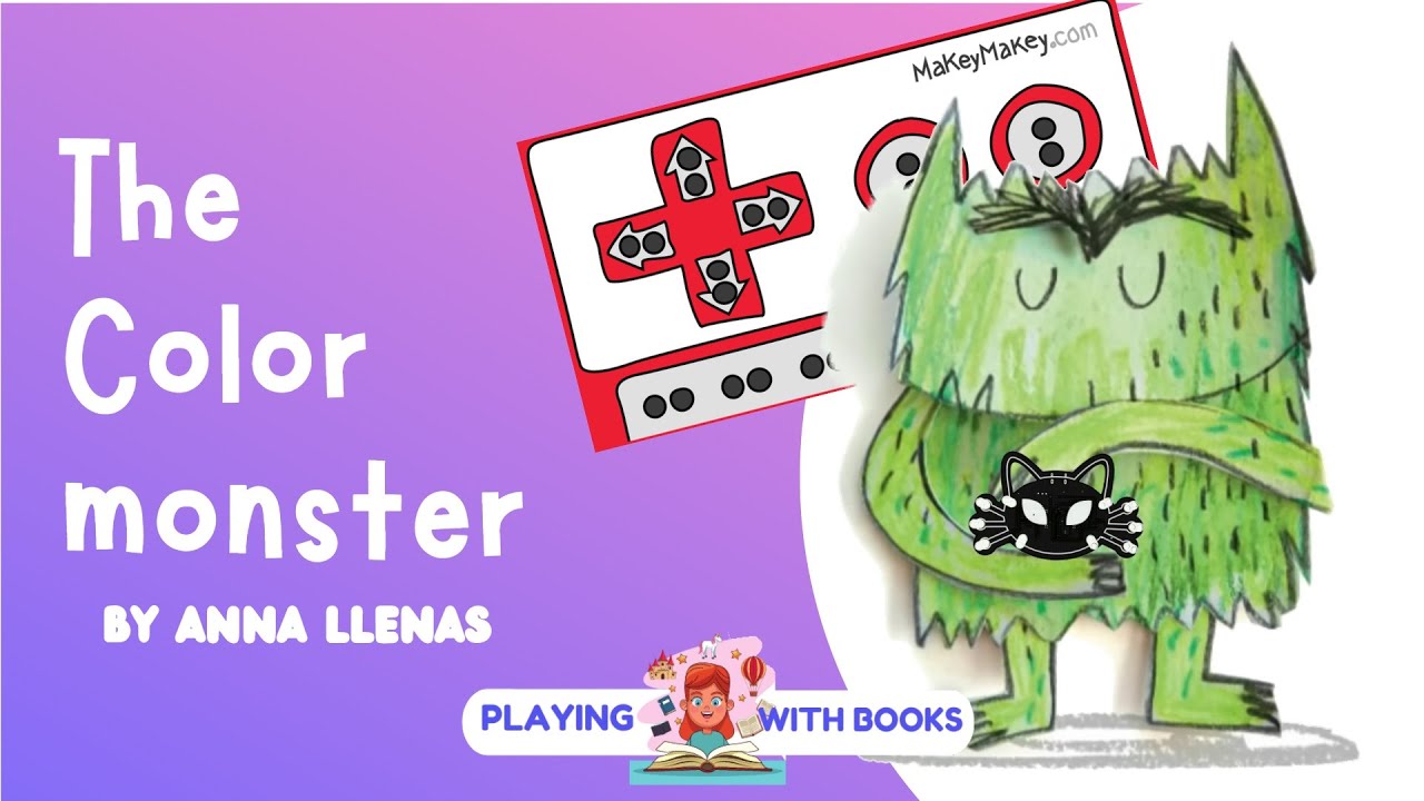 👾👾 The Color Monster by Anna Llenas-Playing with Books-Story - YouTube
