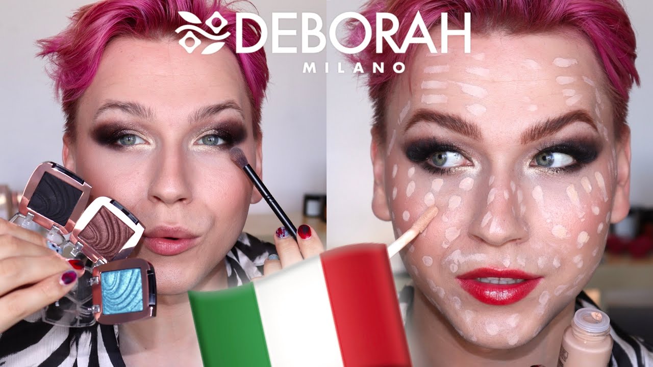 Zkouším ITALSKOU kosmetiku DEBORAH MILANO + čokoládové stíny podle ...