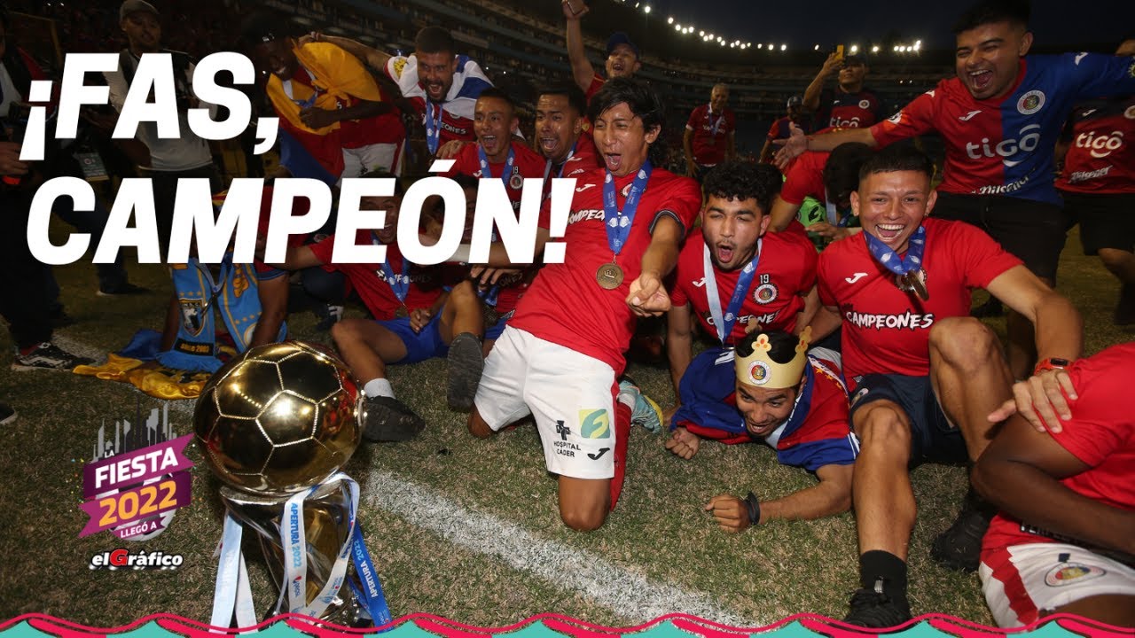 ¡FAS, CAMPEÓN DEL APERTURA 2022! Así vivimos la celebración de FAS en ...