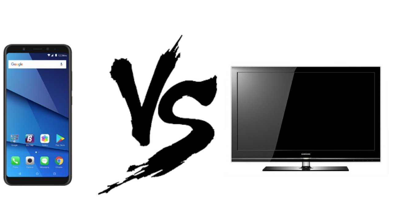 mobile phone versus TV - YouTube