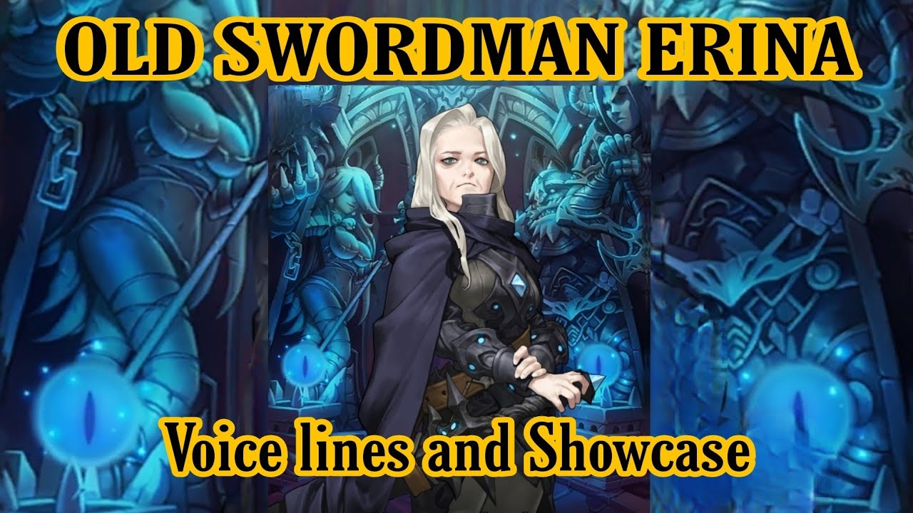 Old Swordman Erina voicelines and showcase || Guardian Tales - YouTube