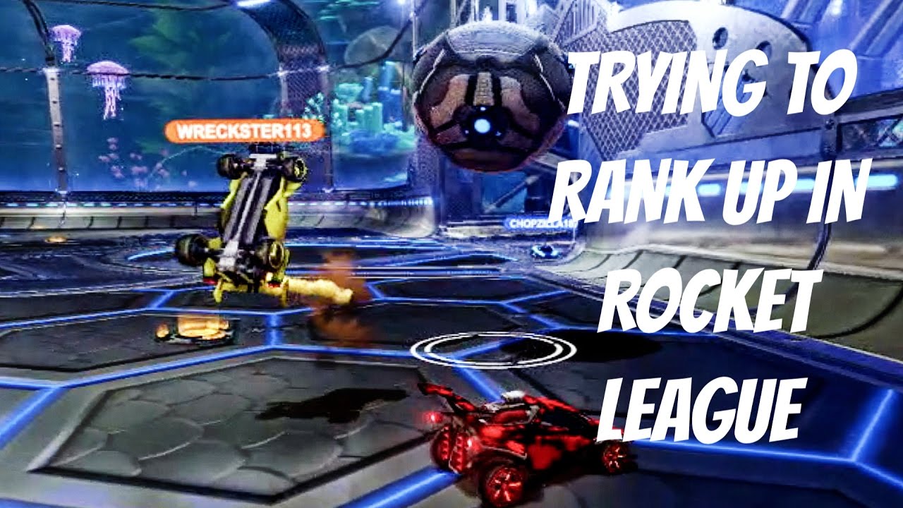 Trying To Get Our Rank Up In Rocket League - YouTube
