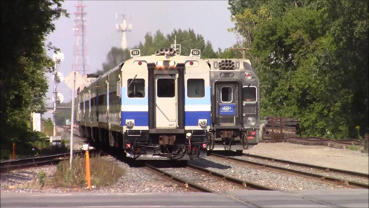 ALP-45DP w/ Multi-Level coach vs EMD F59PHI w/ 700 series! - YouTube