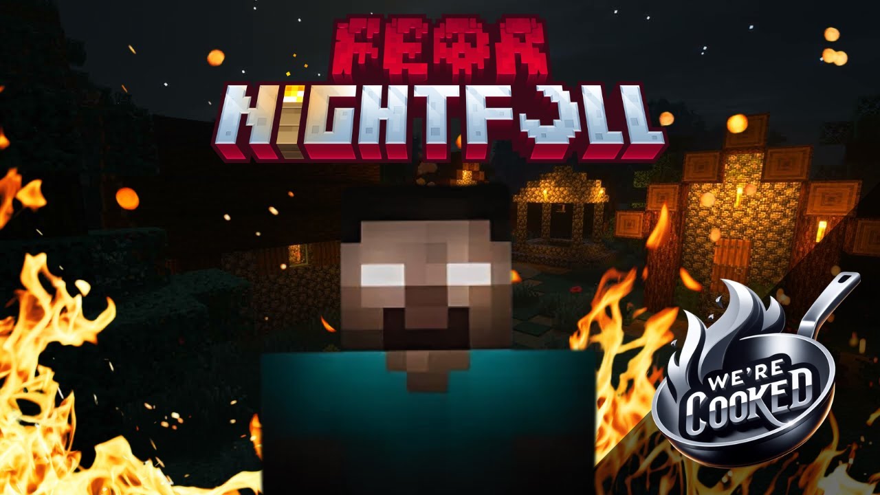 Minecraft But It Turns Into A Horror Game At Night... - YouTube