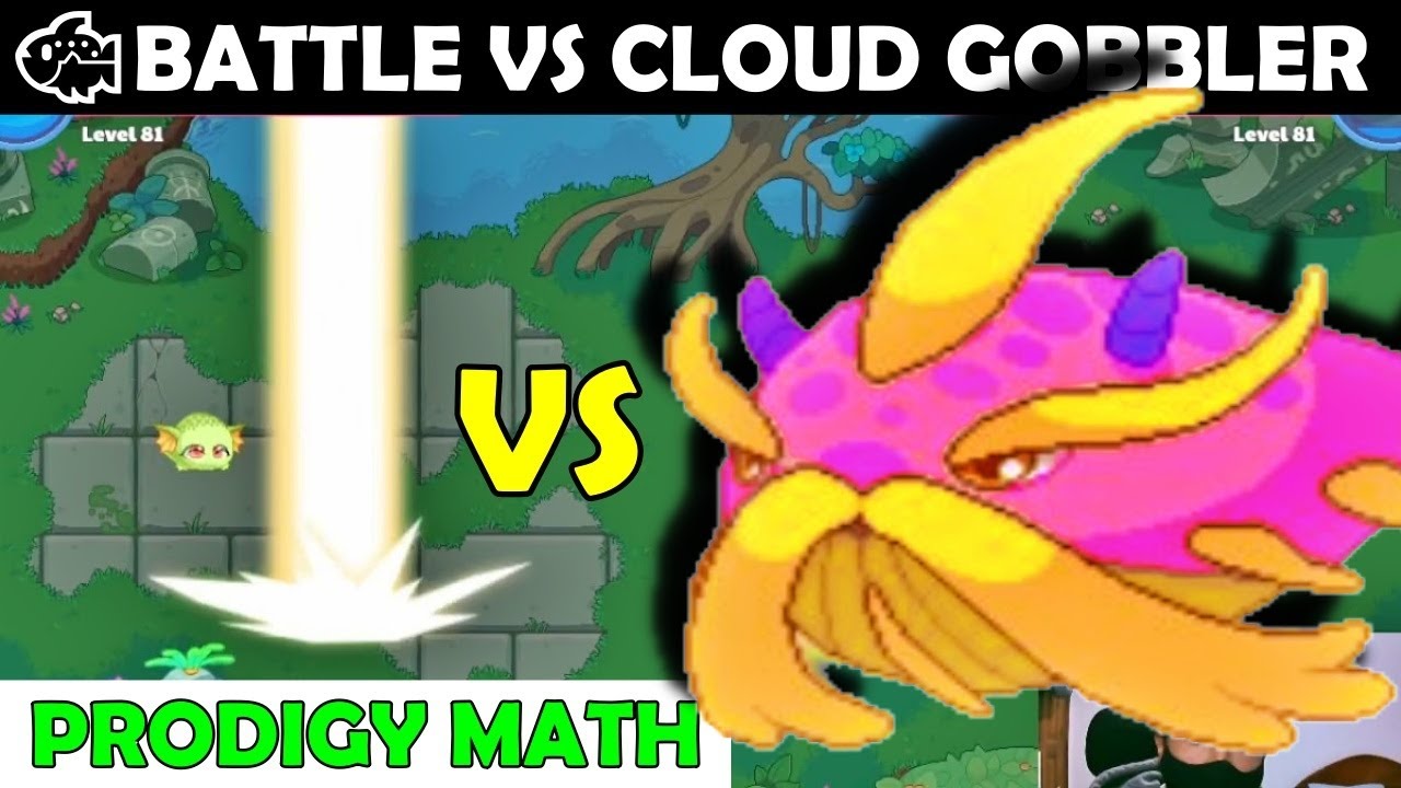 🐟 BATTLE VS CLOUD GOBBLER - Harmony Island - PART 2 - Prodigy Math Game ...