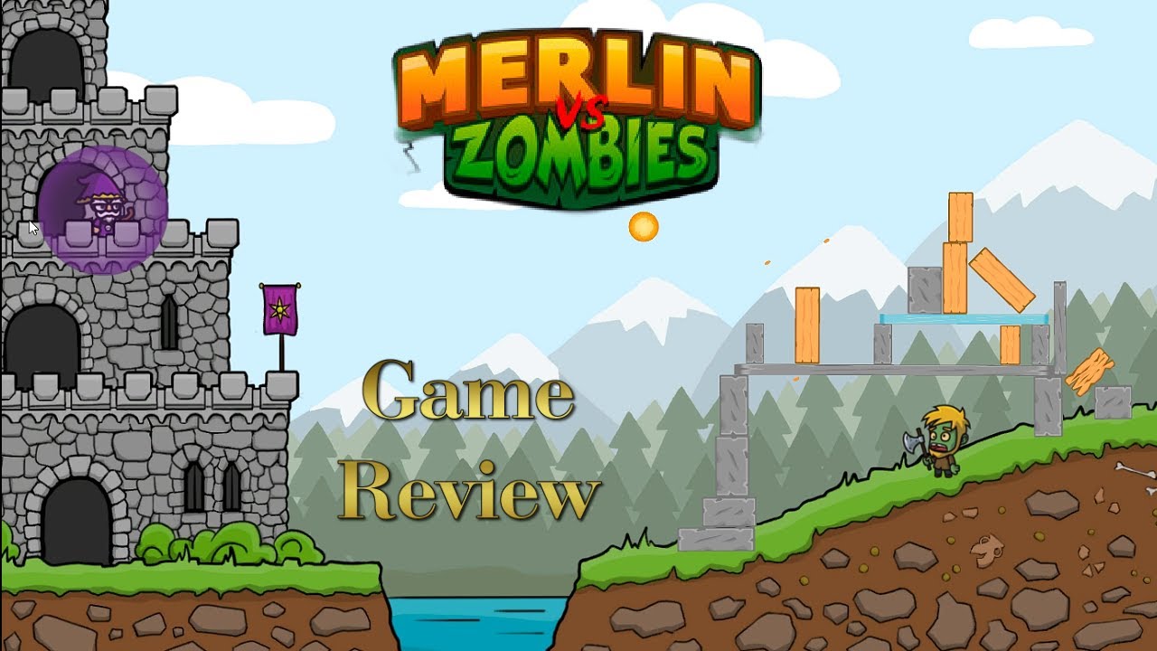 Merlin vs Zombies - Game Review - YouTube