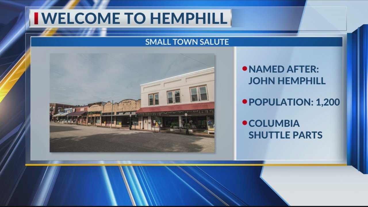 SMALL TOWN SALUTE: Hemphill is the jewel of Sabine County - YouTube
