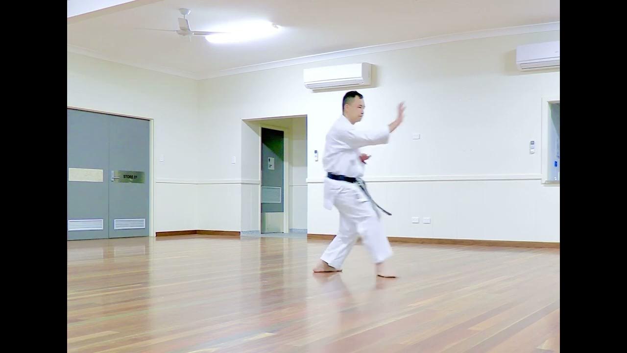 SEISAN Kata Goju Ryu Karate by Sensei Davy Wijaya. - YouTube