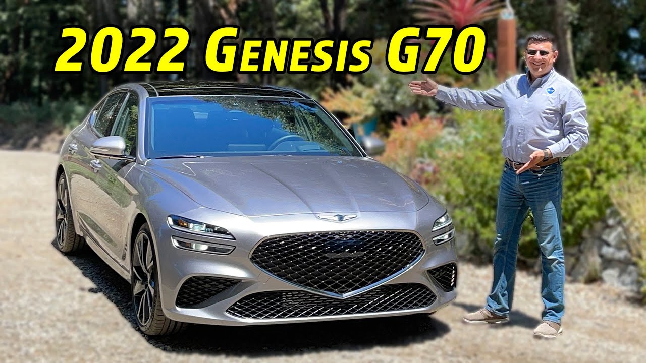 Genesis' Smallest Sedan Gets Updated | 2022 Genesis G70 - YouTube
