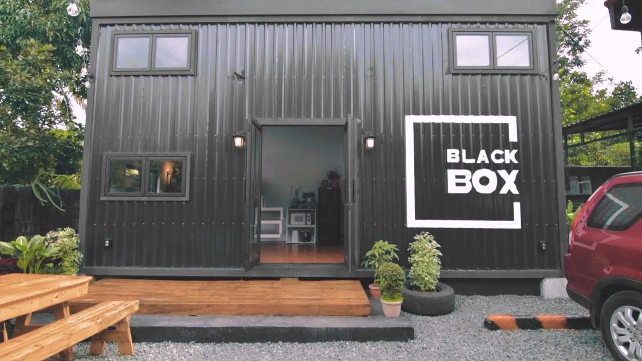 Client: Tiny House Container Tagaytay | Black Box | Virtual Tour Video ...