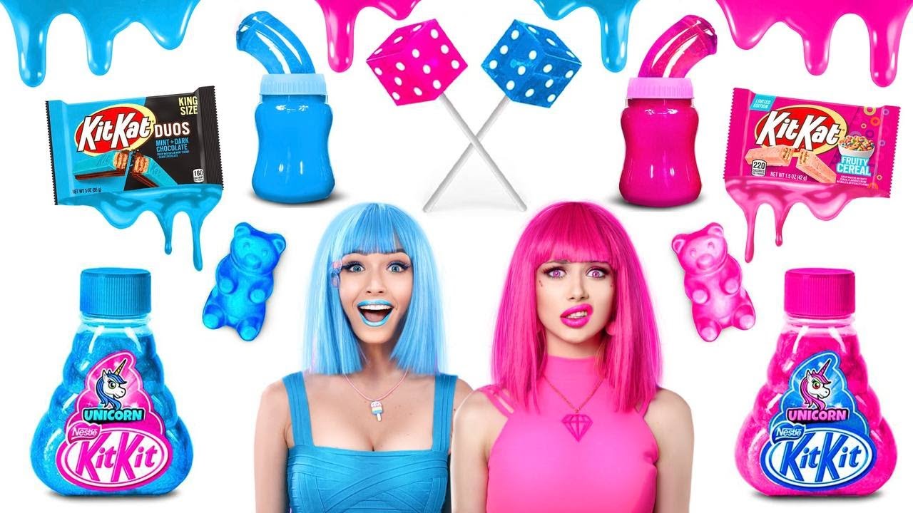 Tantangan Permen Botol Jelly Gila! | | Mukbang Botol Besar Berwarna ...