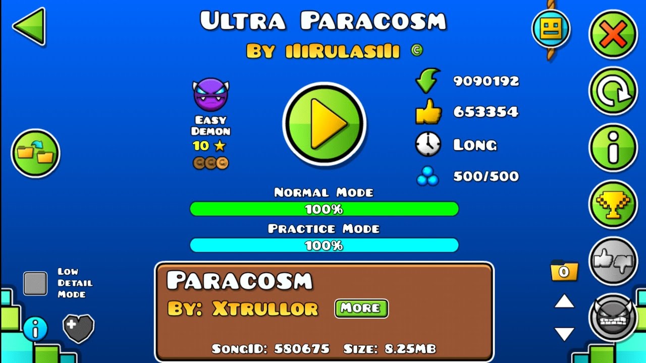 I beat Ultra Paracosm!!! (GD) - YouTube