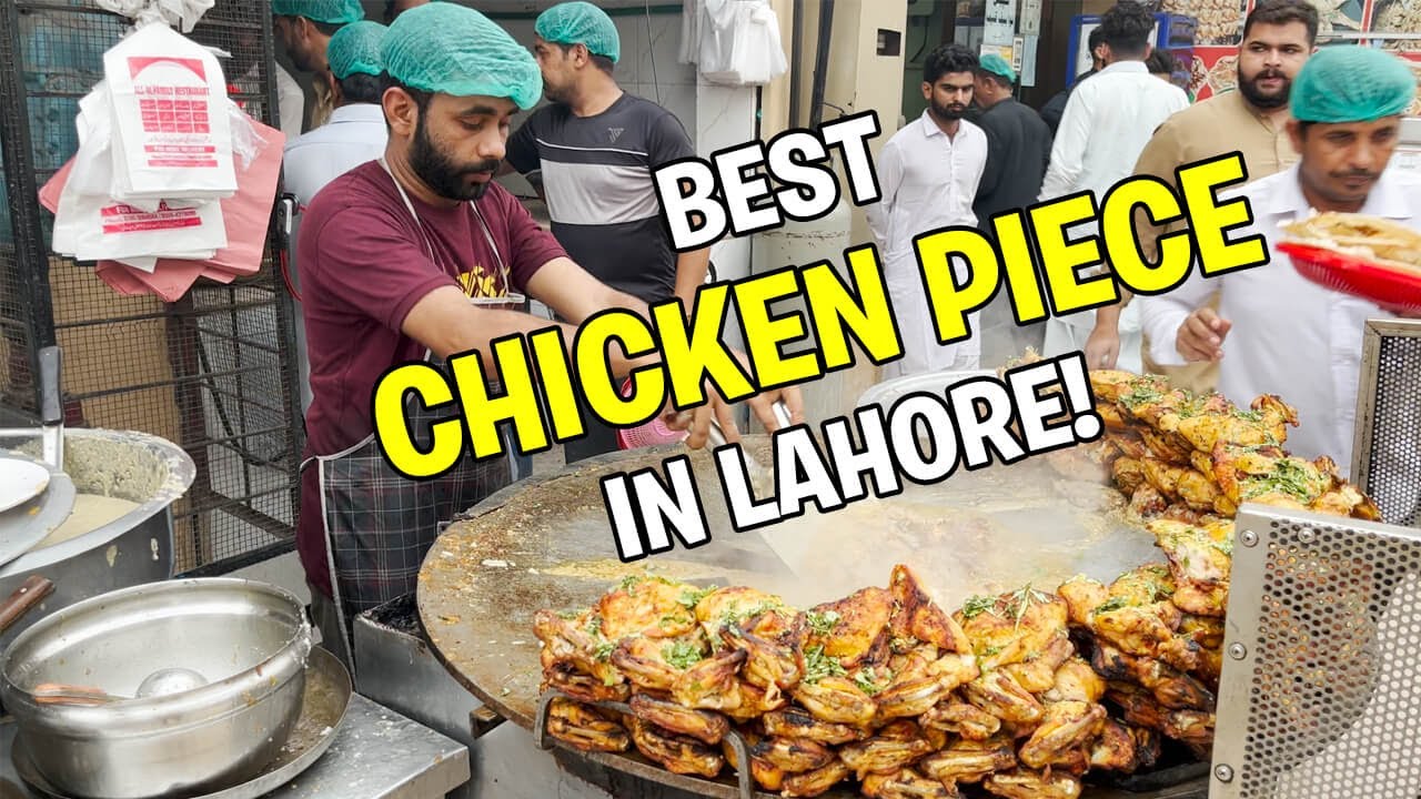 BEST Chicken Piece in Lahore | Al-Madina Restaurant Food | Pakistan ...