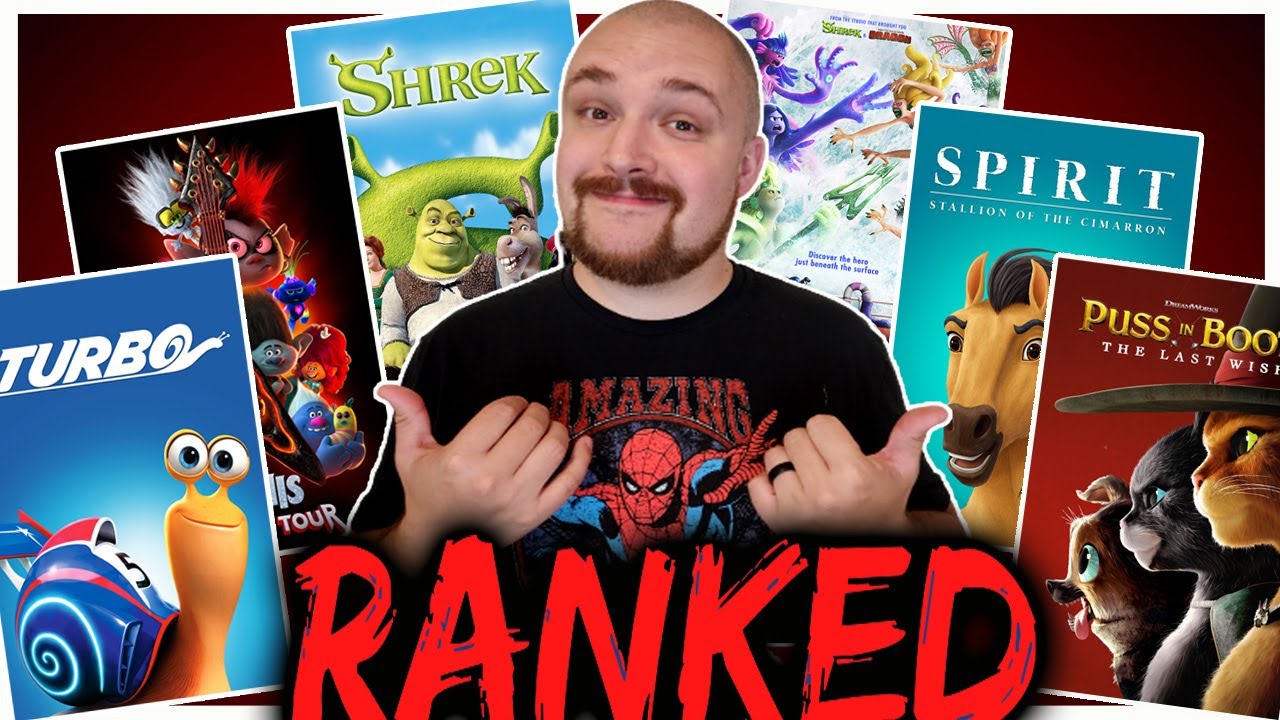 All 45 Dreamworks Animation Movies Ranked - YouTube