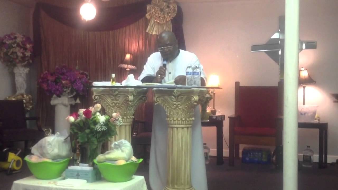 Chief Apostle Chester Bell at Christ Ministry - YouTube