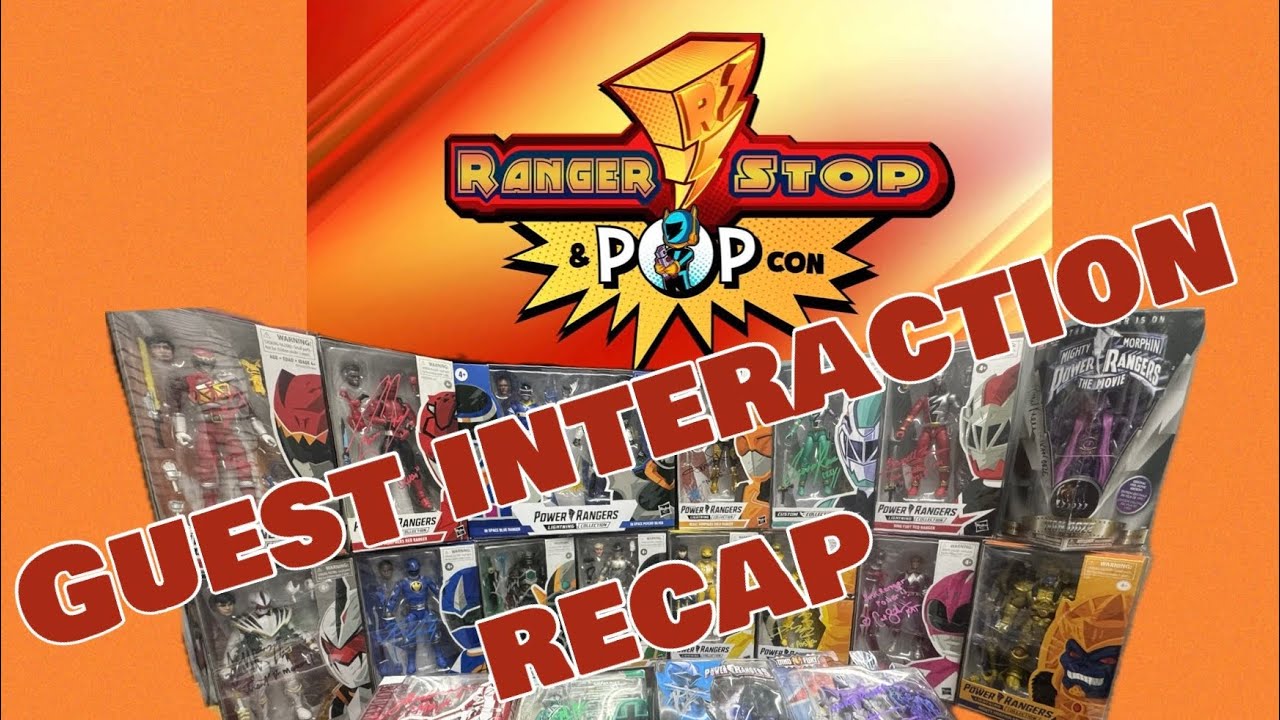 Rangerstop & Pop Guest Interaction Recap - YouTube