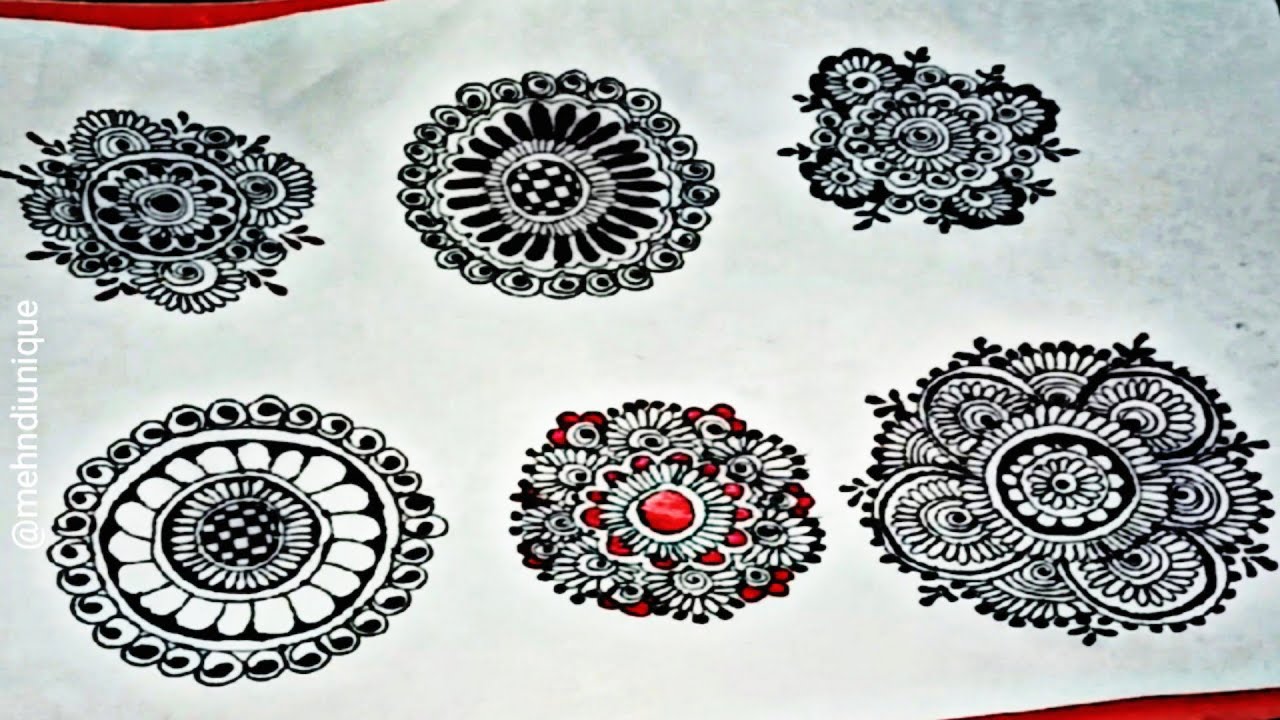 Very beautiful stylish mandala mehndi design | easy & simple mehndi ...