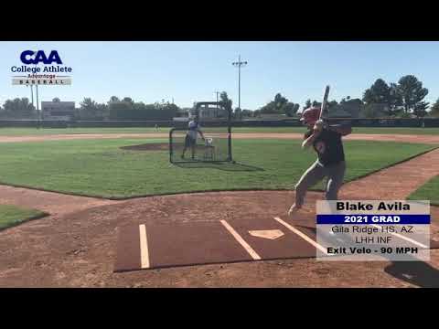 Blake Avila 2021 Grad Offense - YouTube